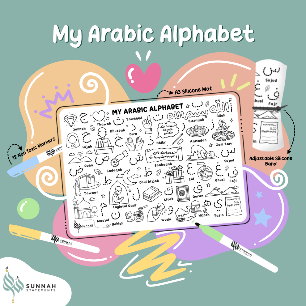 My Arabic Alphabet Mat – Sunnah Statements
